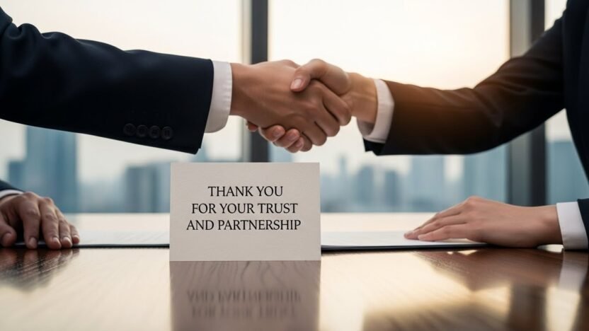 100+ Best Thank You Messages to Business Partner
